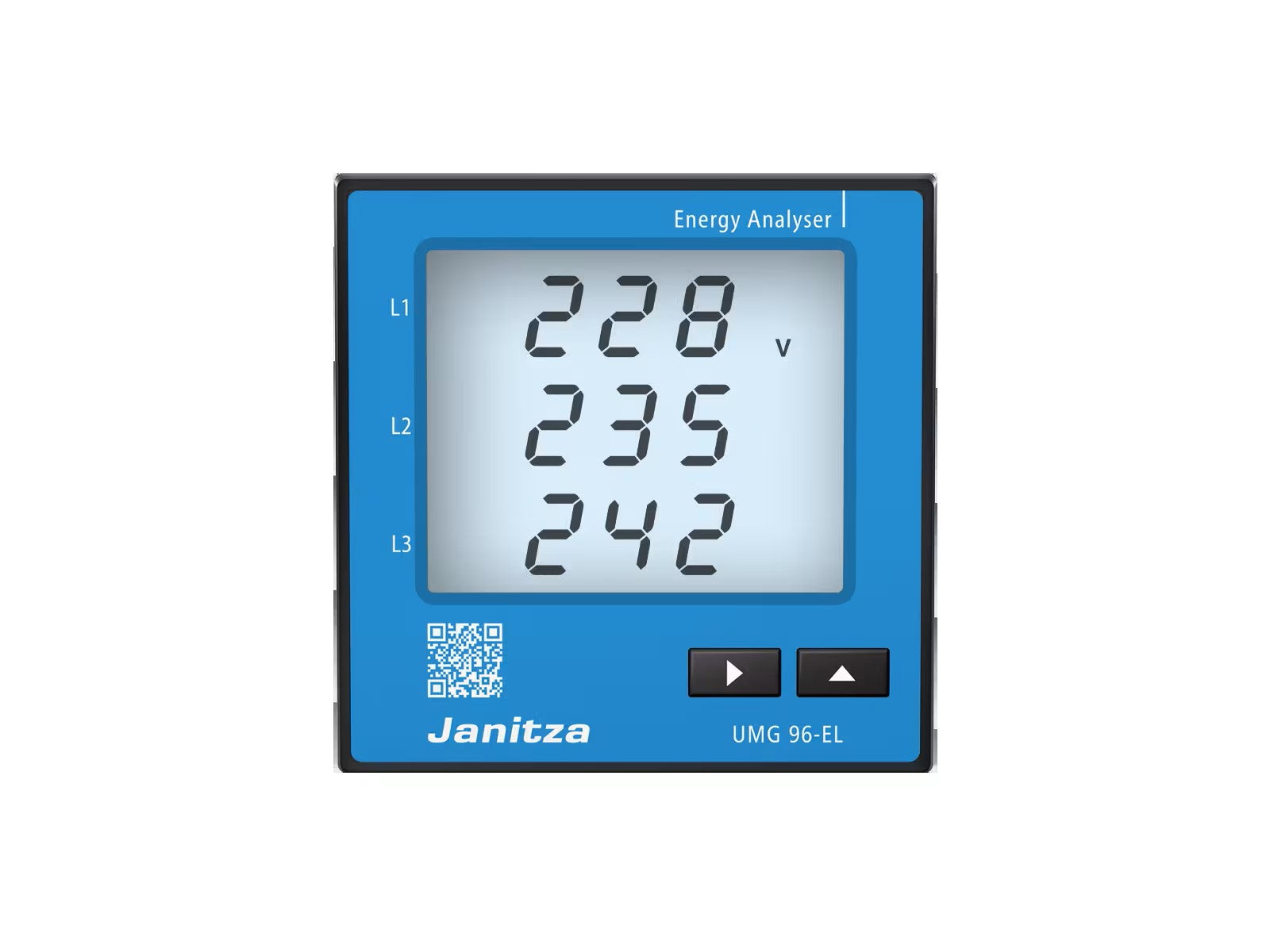 Janitza UMG 96-EL (Uh 90..277Vac/90..250Vdc) (CE) | Energy Analyzer – ElcoEMS Store